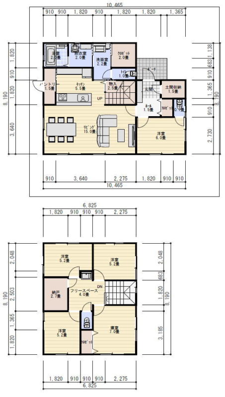 一戸建て注文住宅の5ldkの間取り：30坪～50坪、2階建てや平屋の間取り10選｜注文住宅の教科書：FP監修の家づくりブログ