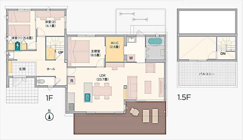 セキスイハイム、4LDKを平屋で建てるメリットとデメリット｜注文住宅の教科書：FP監修の家づくりブログ